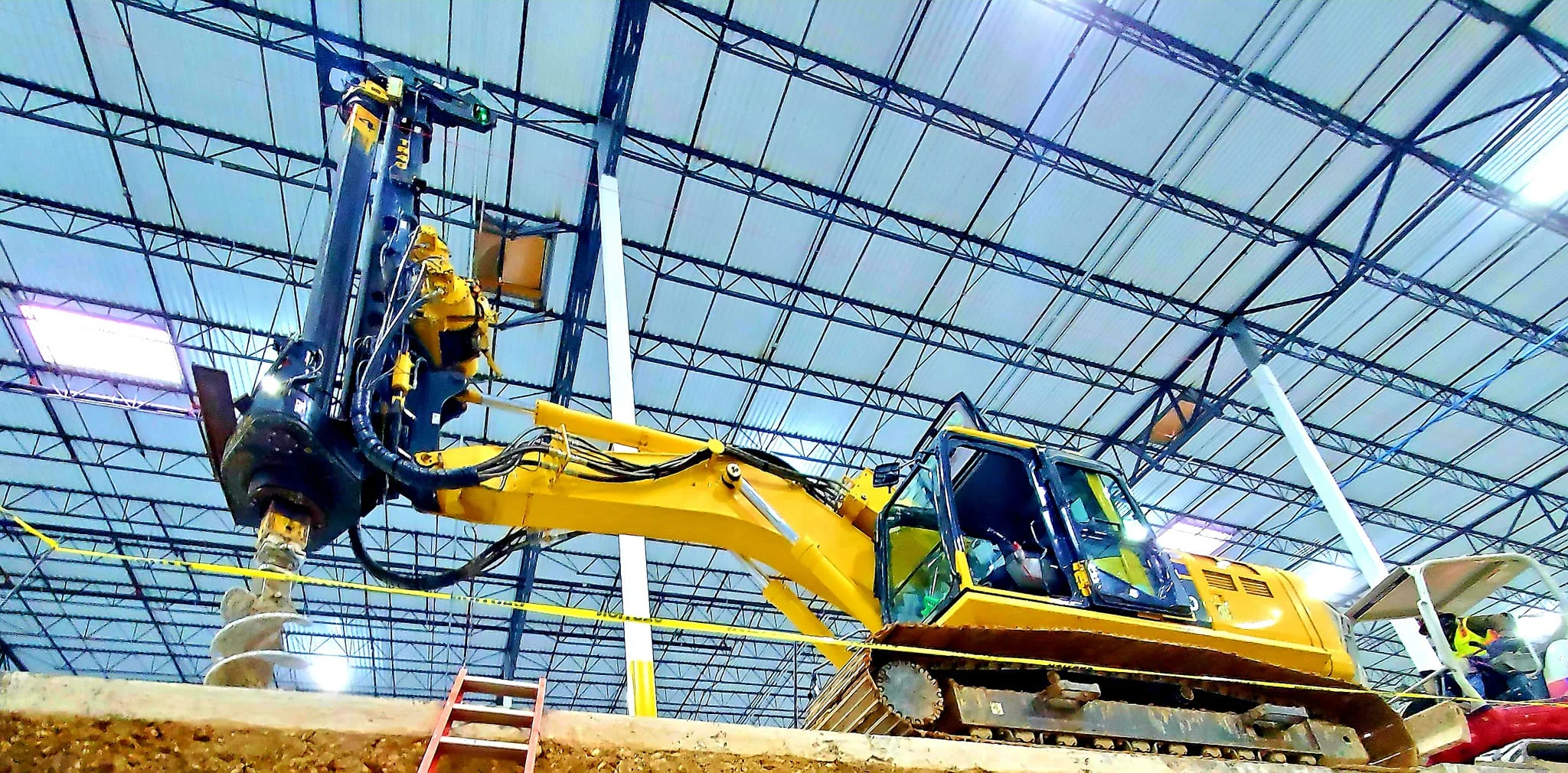 Limited-Access Pier Drilling | S&W Foundation - Comprehensive Limited ...