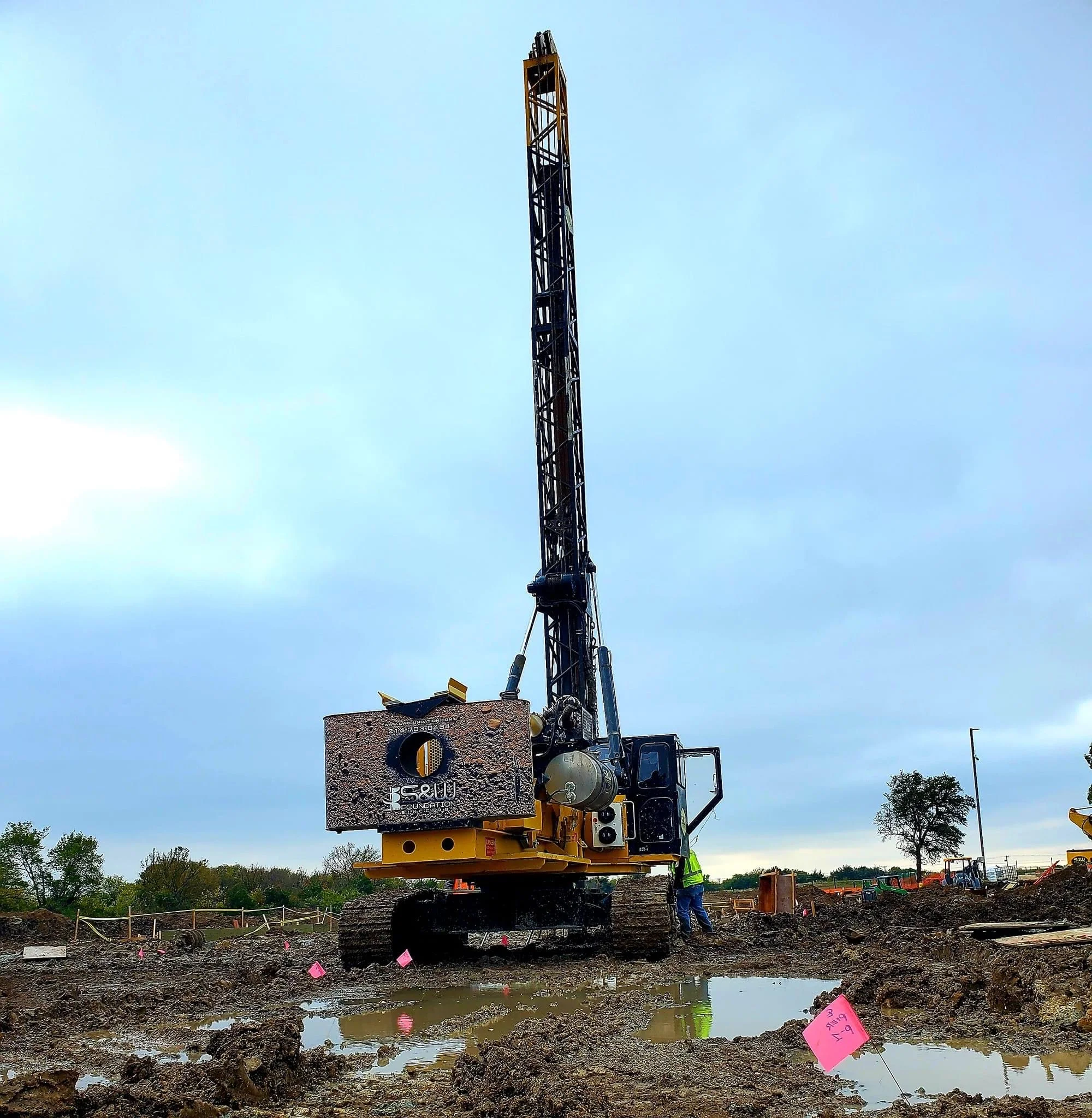 Services | S&W Foundation - Comprehensive Pier Drilling Services in ...